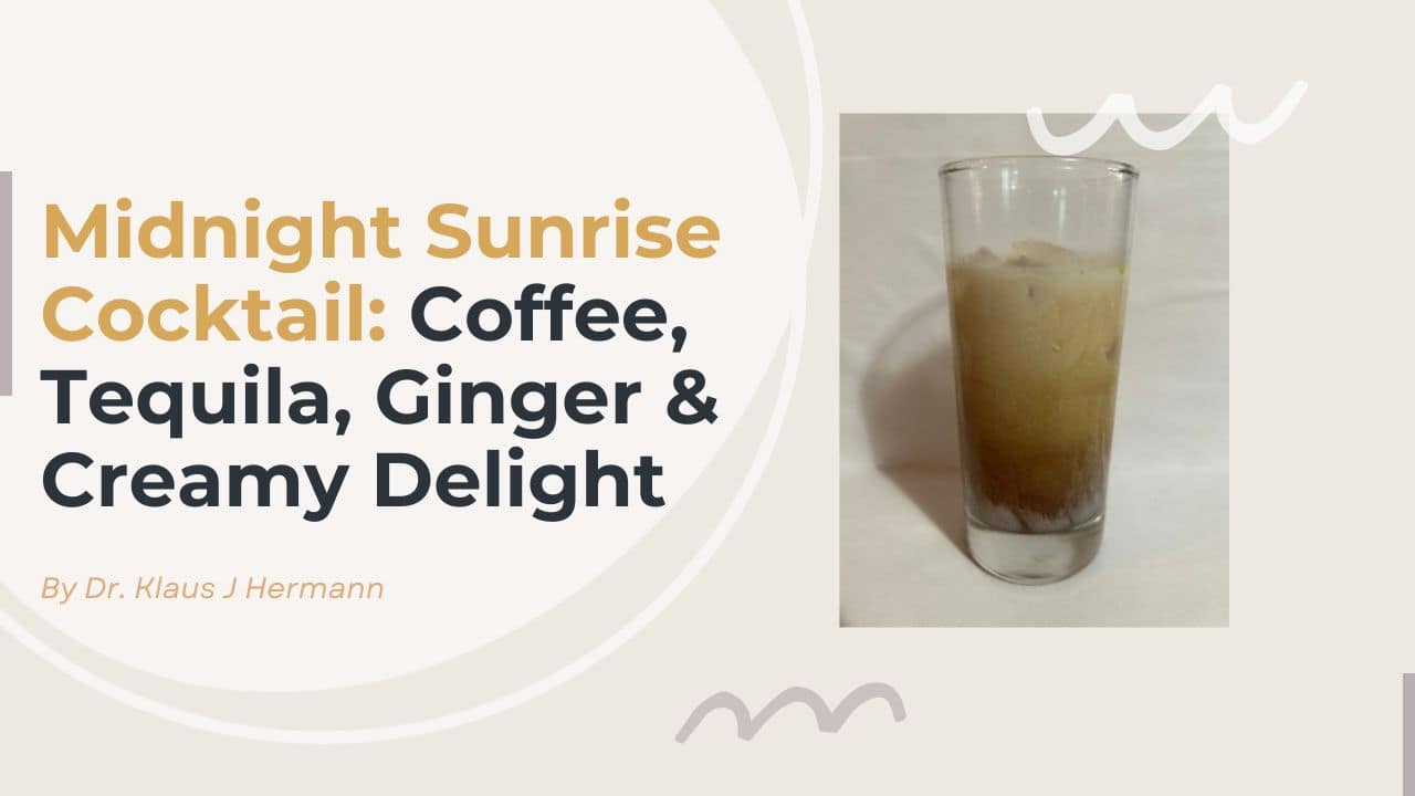 The Midnight Sunrise: A Coffee & Tequila Cocktail with a Ginger Zing ...
